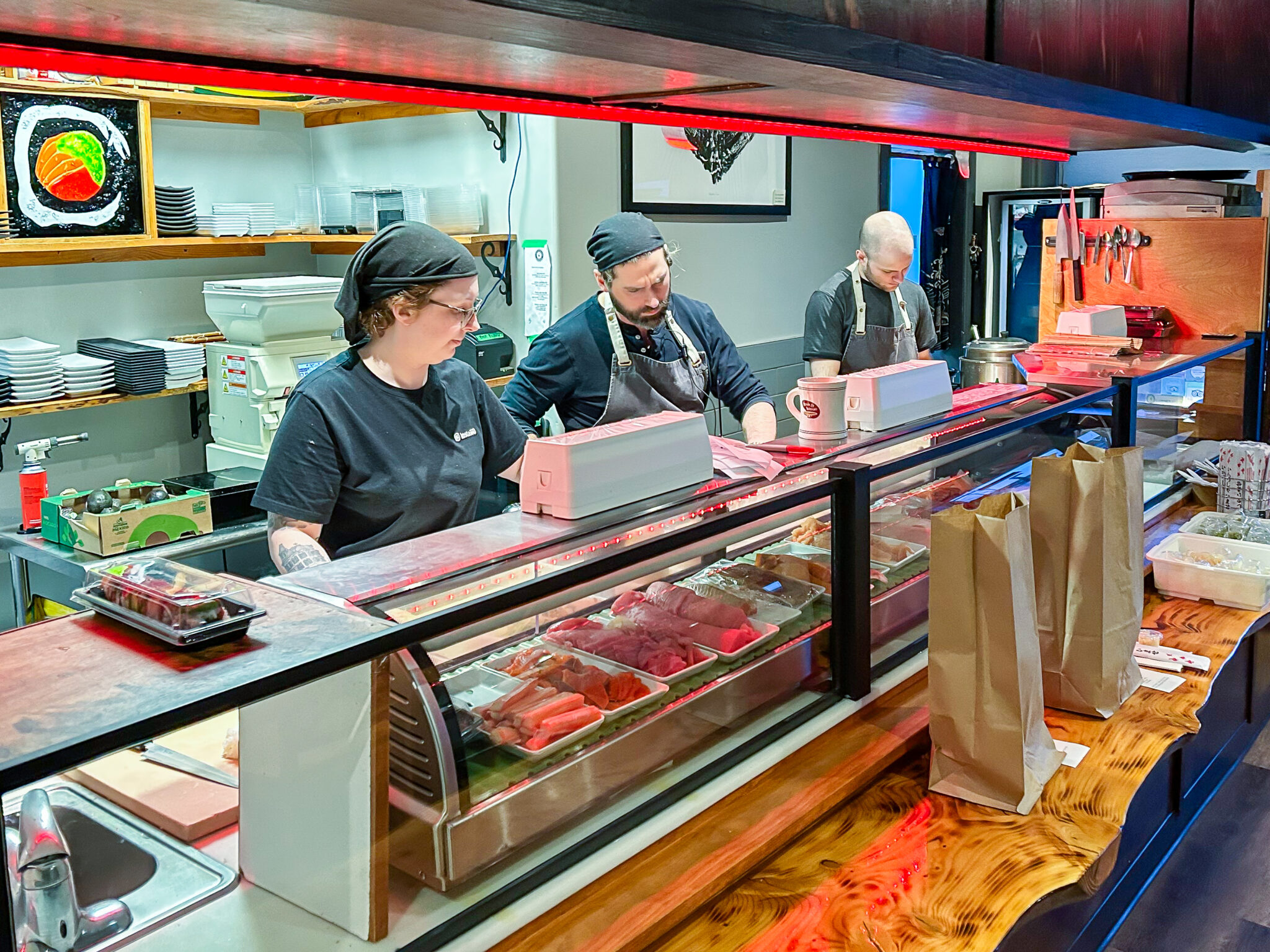 ASF - Corner Brook Sushi Restaurant Says No To Open-Net Salmon